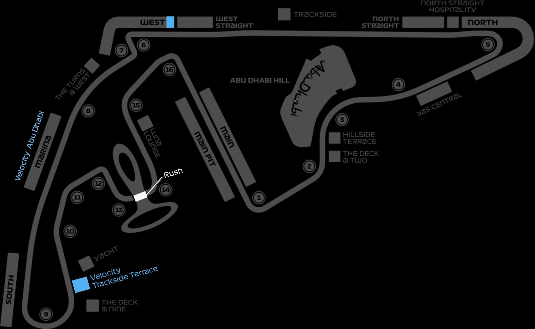 F1® Abu Dhabi | VIP Lounges | Yas Marina Circuit